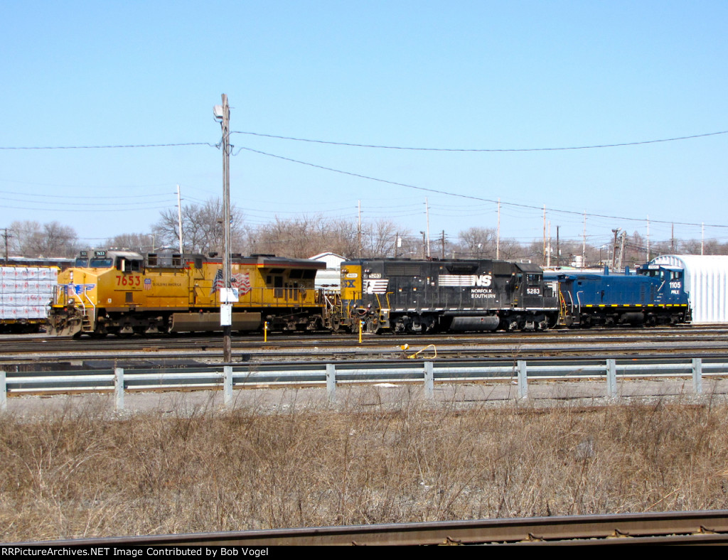 UP 7653, NS 5283, PRLX 1105